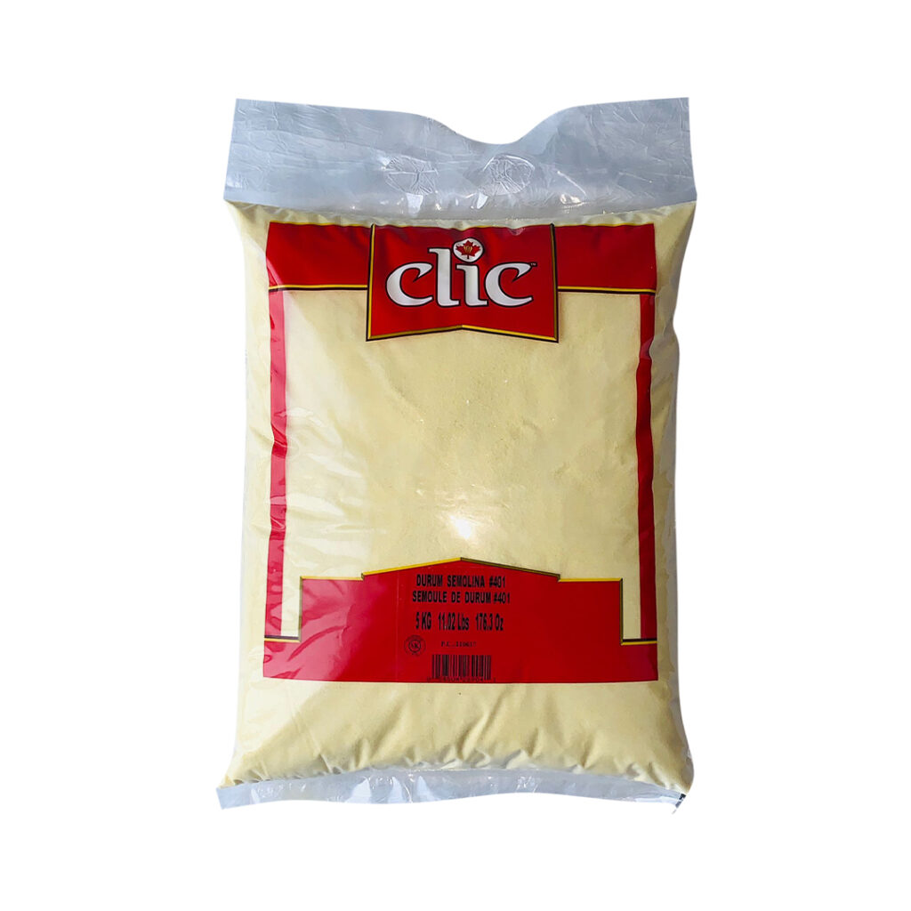 Clic. Semoule de durum #401 5kg | Épicerie Tropicale Plus